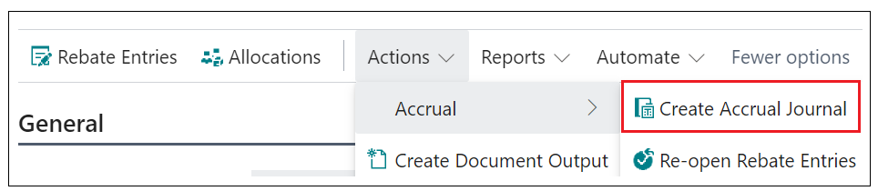 Clever Dynamics - Create Accrual Journal